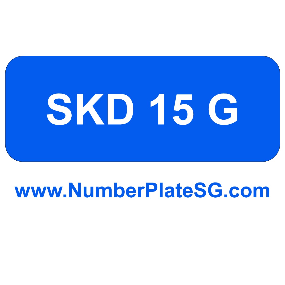 skd-15-g-number-plate-sg